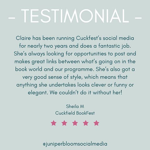 Homepage - Juniper Bloom Social Media